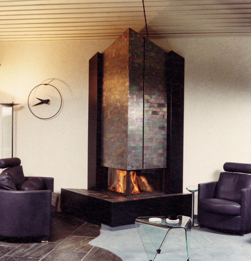 metal fireplaces - modern fireplaces - bespoke fireplaces