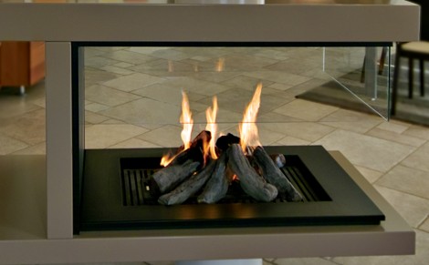 contemporary fireplace - custom fireplace - modern fireplace - bespoke ...