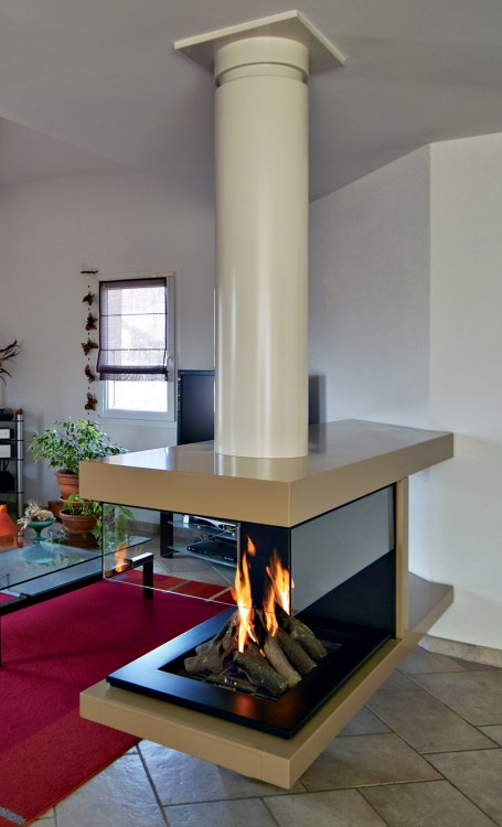 contemporary fireplace - custom fireplace - modern fireplace - bespoke ...